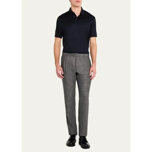 Brioni Wool Flannel Trousers