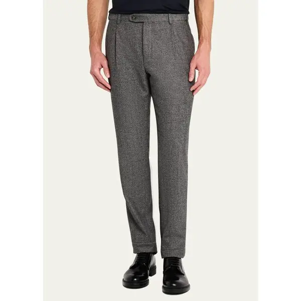 Brioni Wool Flannel Trousers