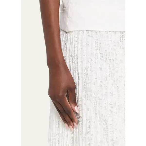 Simkhai Annalise Cotton Lace Midi Dress