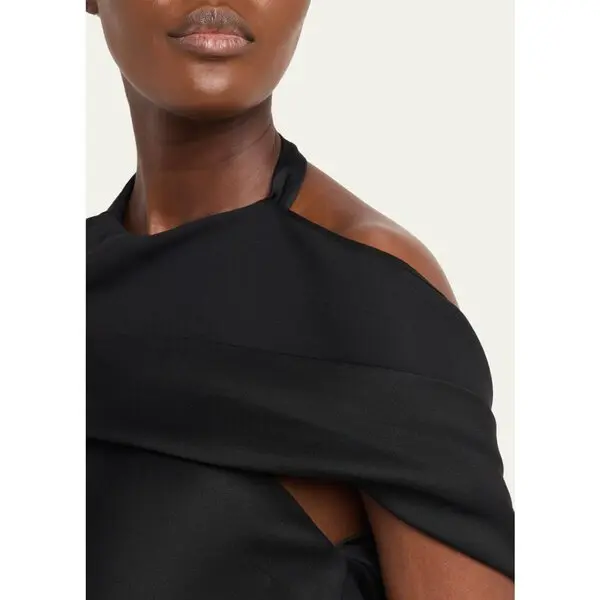 Simkhai Samira Satin Cape Top