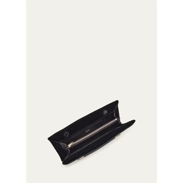 TOM FORD Ava Velvet Clutch