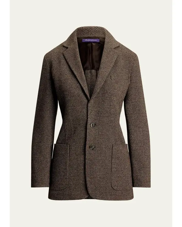 Ralph Lauren Hailey Broken-twill Jersey Jacket