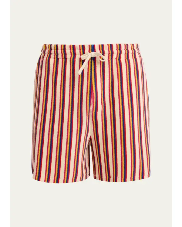 Valentino Garavani Striped Toweling Shorts