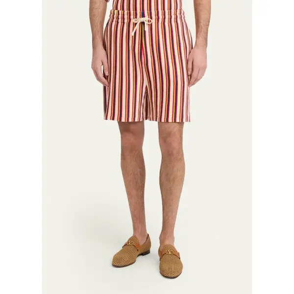 Valentino Garavani Striped Toweling Shorts