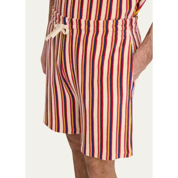 Valentino Garavani Striped Toweling Shorts