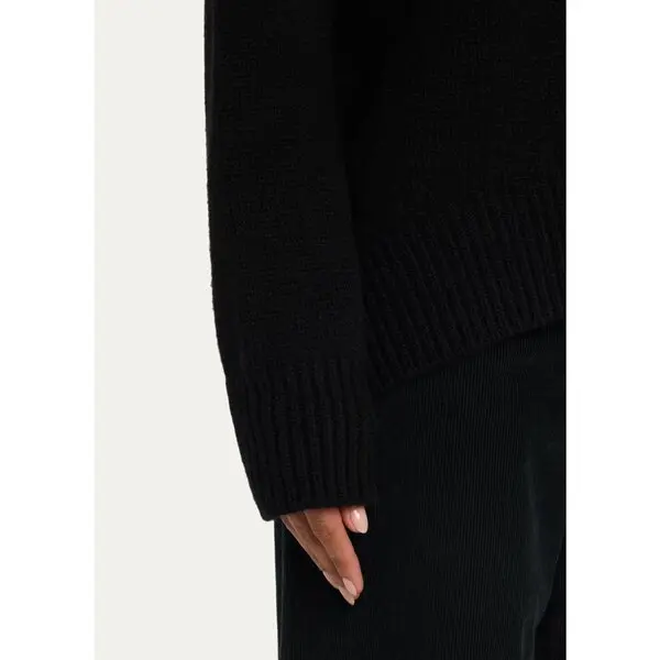 THE ROW Parth Cashmere Oversized Crewneck Sweater