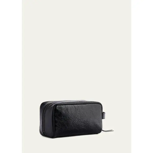 Balenciaga Le City Leather Toiletry Bag