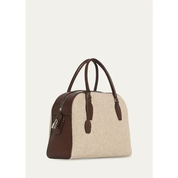 THE ROW India 12.00 Top-handle Bag In Canvas