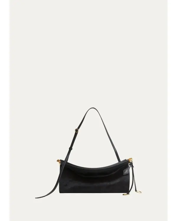Alaïa Le Click Medium Shoulder Bag - Chocolate