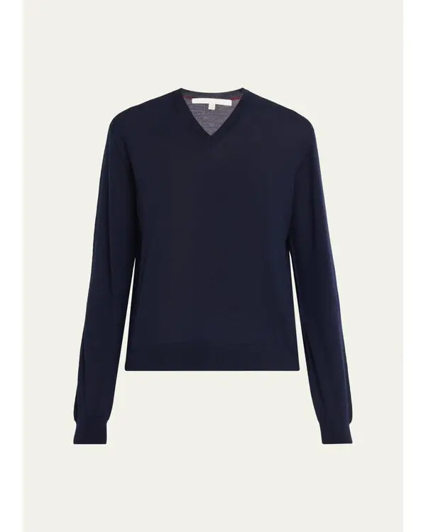 RÙADH The Oscar V-neck Wool Sweater