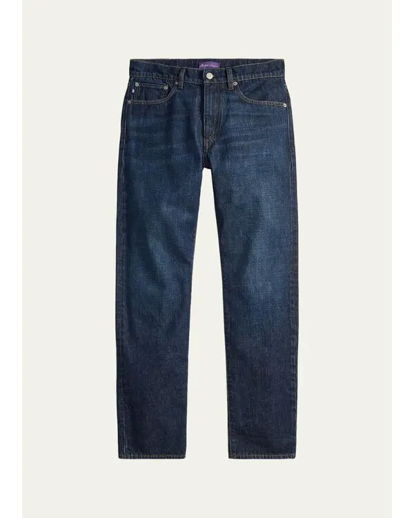 Ralph Lauren Purple Label American Indigo Straight-fit Jeans