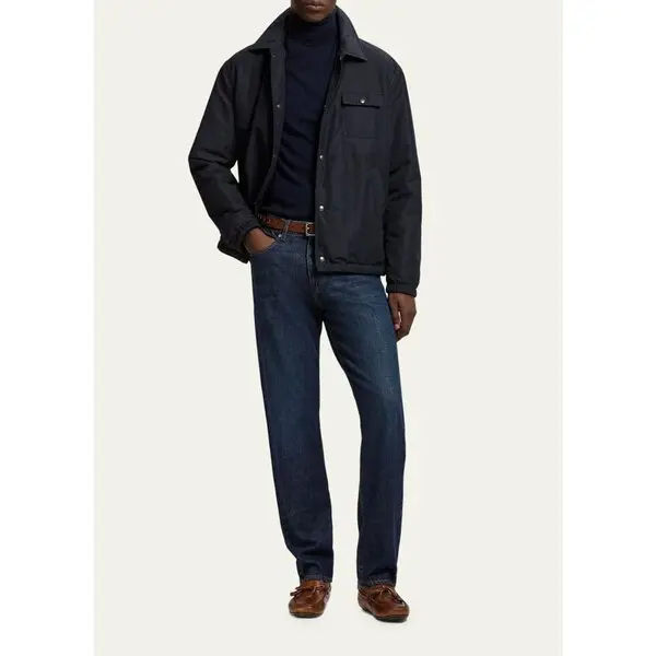 Ralph Lauren Purple Label American Indigo Straight-fit Jeans