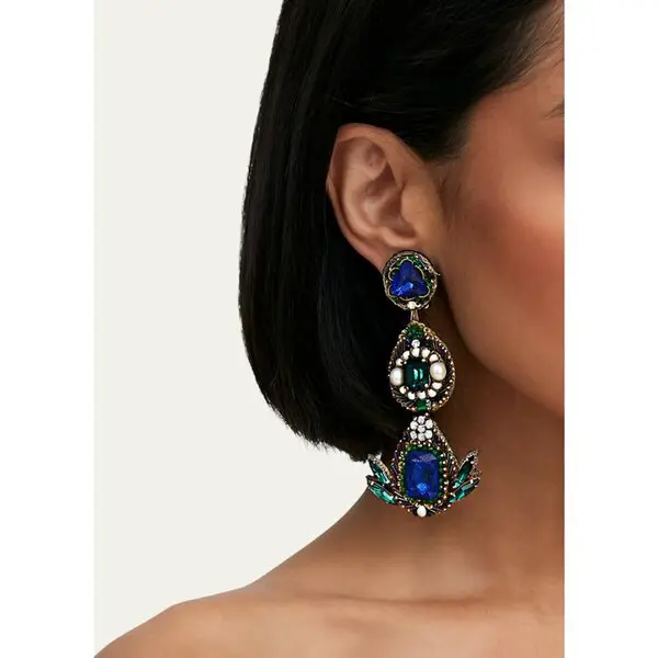 Ranjana Khan The Amelia Statet Earrings
