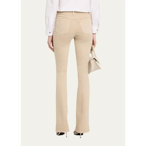 L'Agence Selma High-rise Slim Bootcut Jeans
