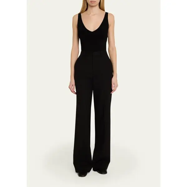A.L.C. Ani Sleeveless Crop Top