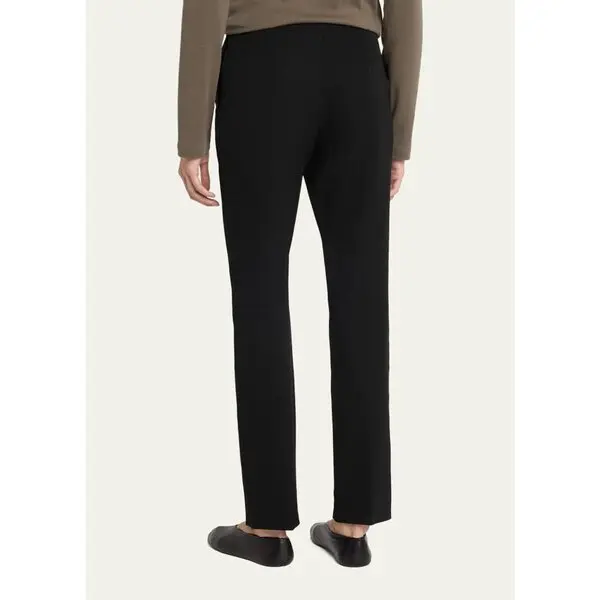 THE ROW Cyril Wool Slim-leg Pants