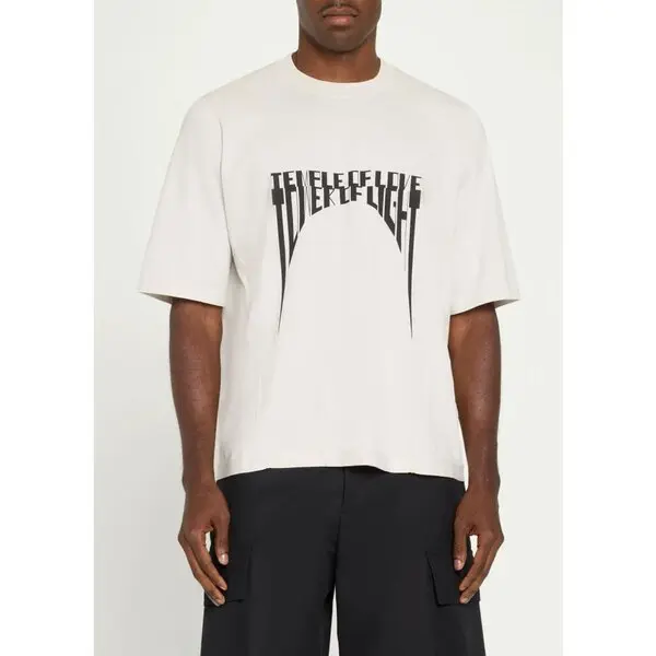 Rick Owens Walrus Cotton Logo T-shirt