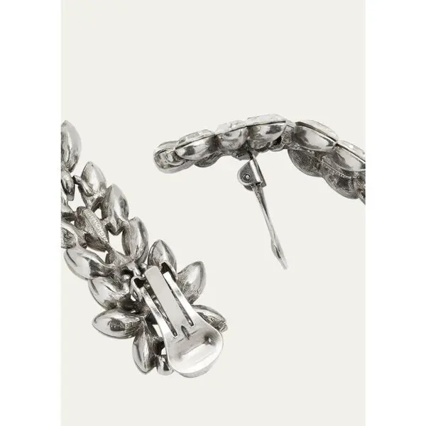 BEN-AMUN Large Crystal Drop Earrings