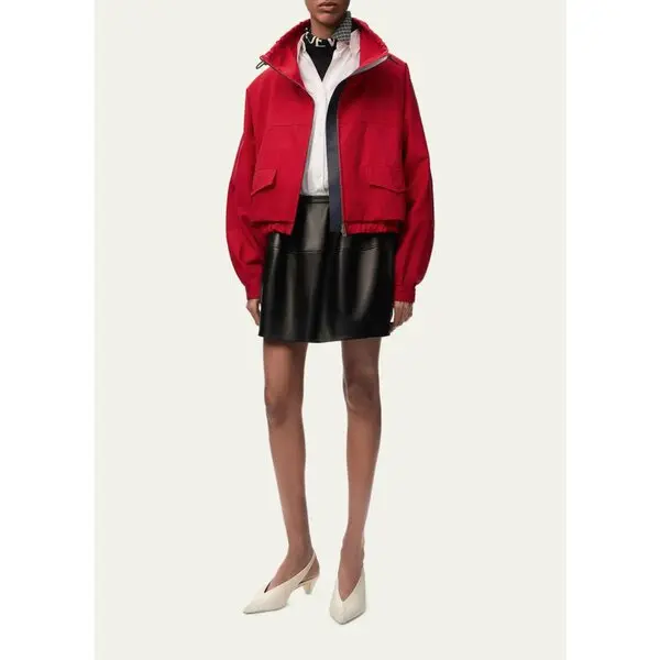 Loewe Lightweight Cropped Technical Jacket