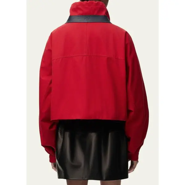Loewe Lightweight Cropped Technical Jacket