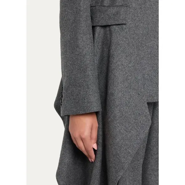 Michael Kors Draped Single-button Wool Blazer