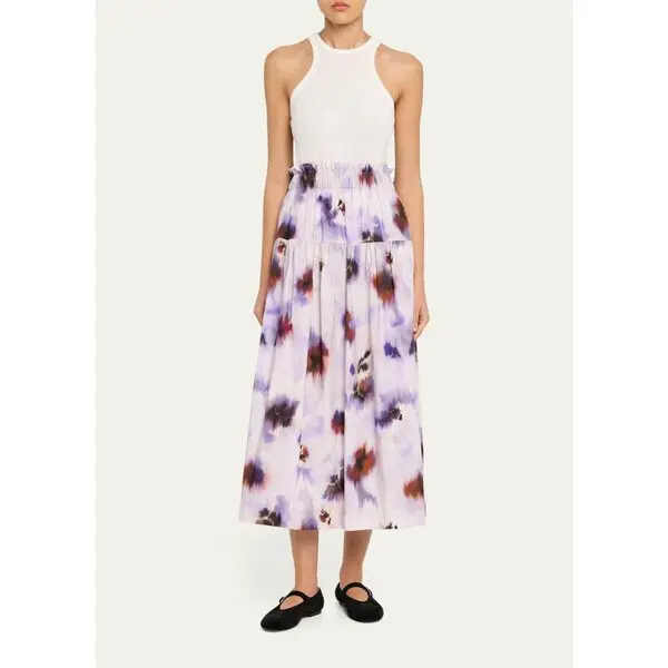 A.L.C. Jayden Floral A-line Skirt