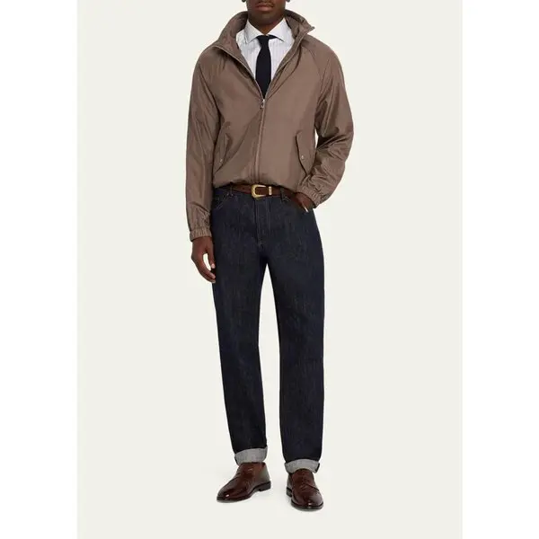 Brunello Cucinelli Unlined Hooded Full-zip Jacket