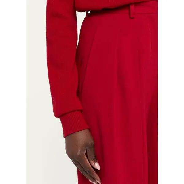 Michael Kors Pleated Wide-leg Trousers