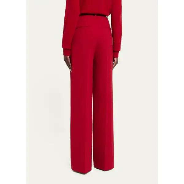 Michael Kors Pleated Wide-leg Trousers