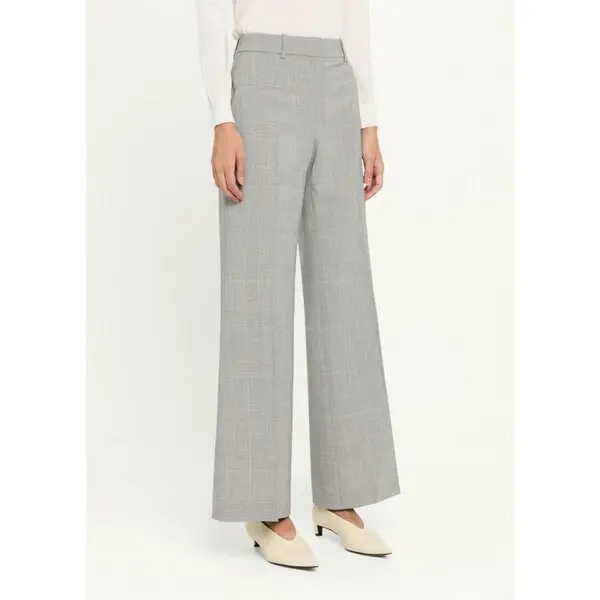 Theory Fluid Flare High-rise Pants