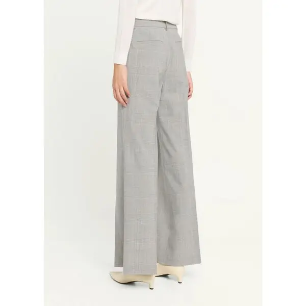 Theory Fluid Flare High-rise Pants