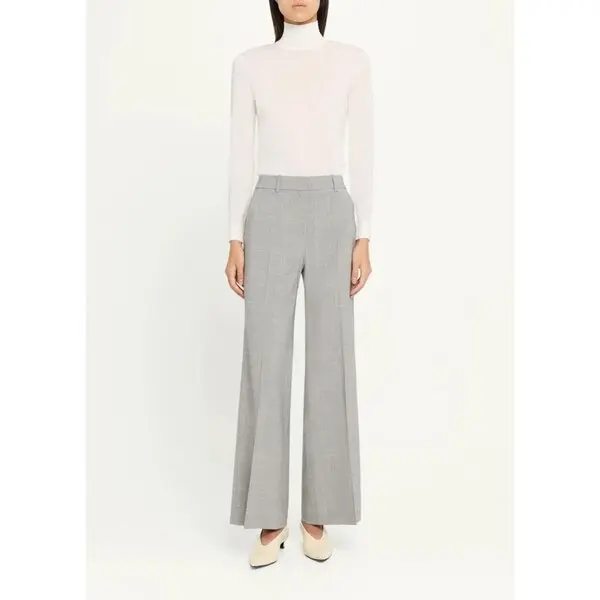 Theory Fluid Flare High-rise Pants