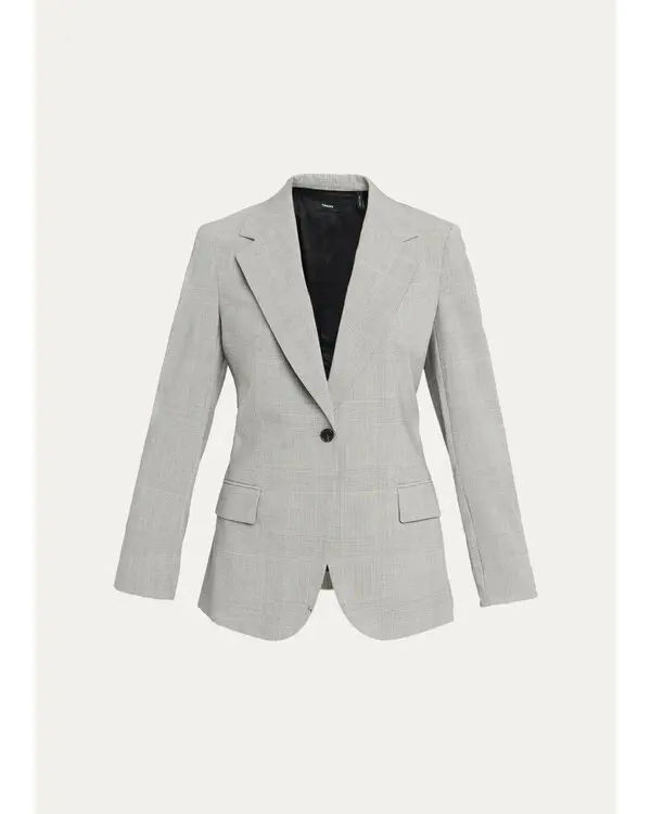 Theory Lynnia Stretch Wool Blazer