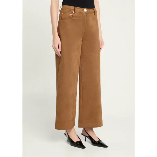 TOCCIN Blaire Cropped Wide-leg Weekend Pants