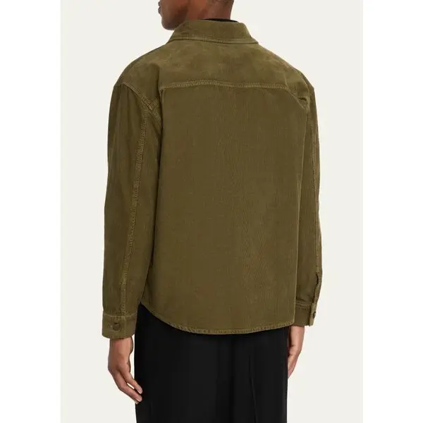 Saint Laurent Classic-fit Corduroy Overshirt