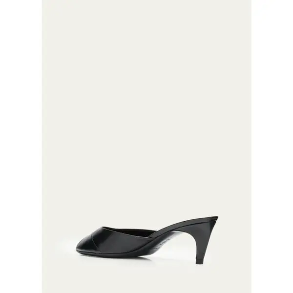 JUDE 65mm Cava Leather Mules