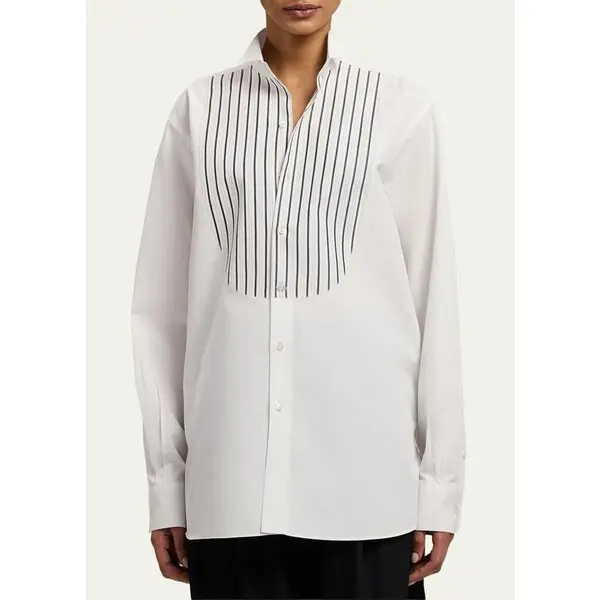 Ralph Lauren Courtney Cotton Broadcloth Shirt