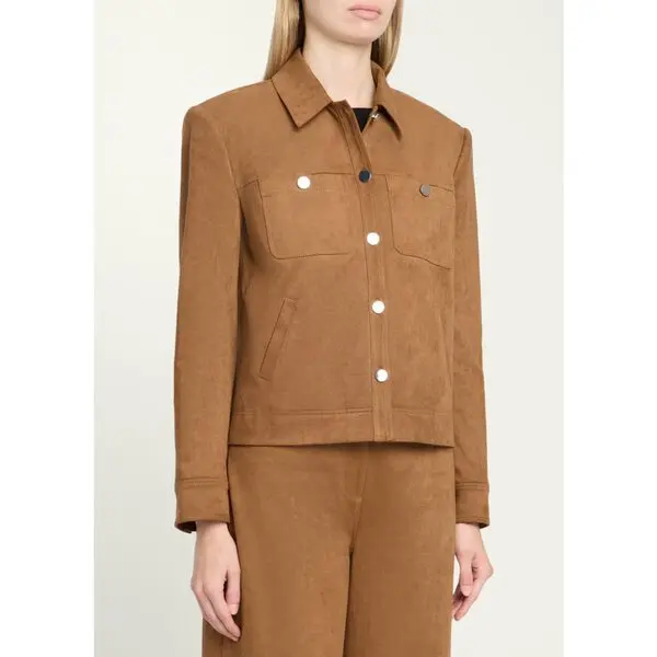 TOCCIN Isalya Boxy Button-front Jacket