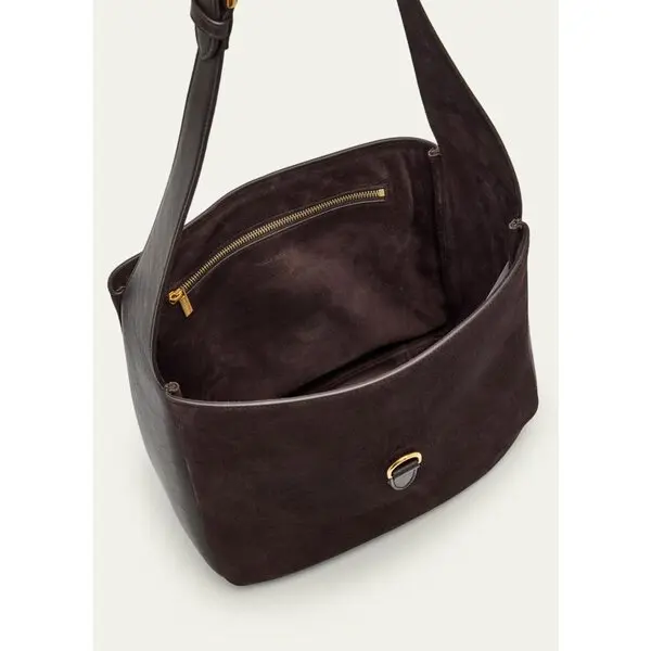 NILI LOTAN Anita Suede & Leather Shoulder Bag