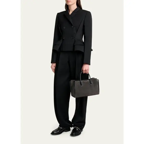 Givenchy Antigona Suede & Leather Carryall Top-handle Bag