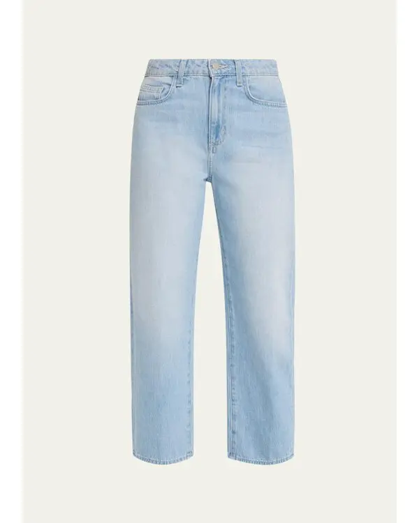 L'Agence Mallis High-rise Bow-leg Jeans