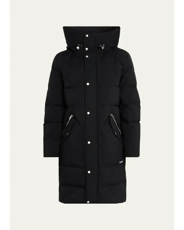 Mackage Werner-z Quilted Down Parka With Removable Bib