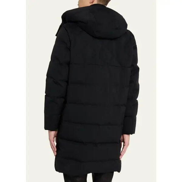 Mackage Werner-z Quilted Down Parka With Removable Bib