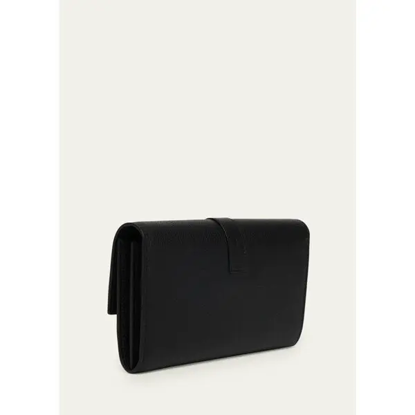 TOM FORD Hanging T Grain Leather Wallet On Strap