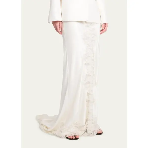 TWP Lace Silk Maxi Skirt