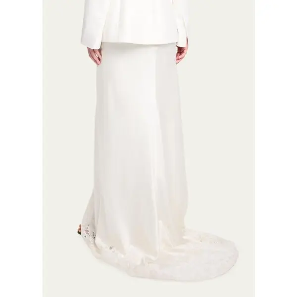 TWP Lace Silk Maxi Skirt