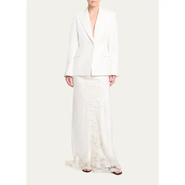 TWP Lace Silk Maxi Skirt