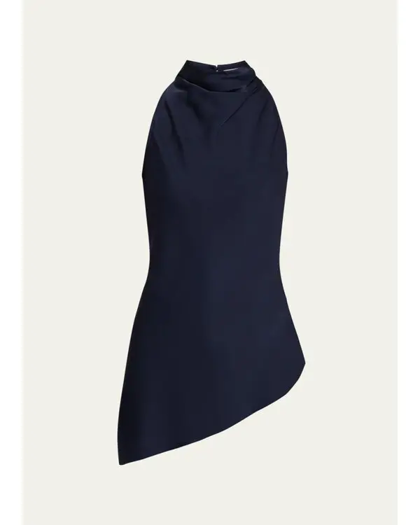 Veronica Beard Radford Asymmetric Tunic Top