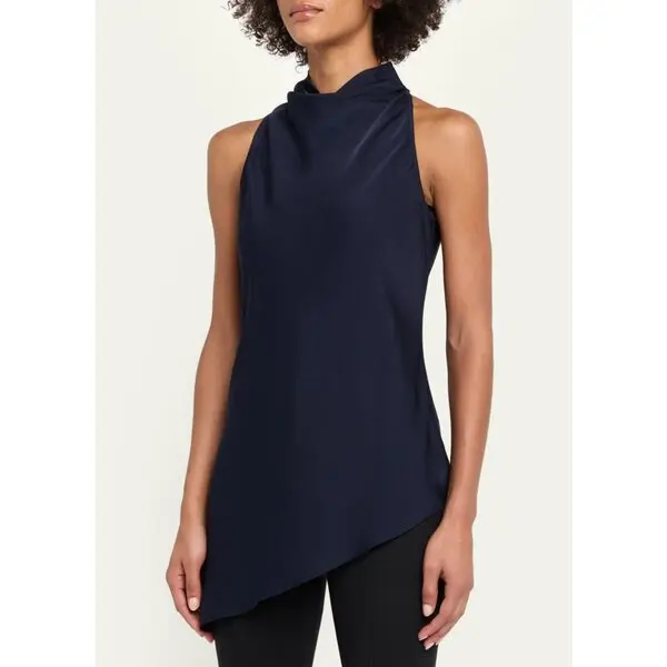 Veronica Beard Radford Asymmetric Tunic Top
