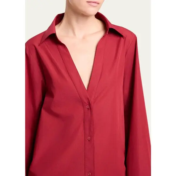 TWP Deep V Relaxed Shirt
